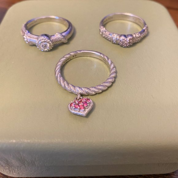 Judith Ripka | Accessories | Judith Ripka Set Of Stackable Rings | Poshmark